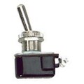 Whitecap Ind MARINE ROCKER SWITCH Toggle; Non-Lighted; Brass; Without Safety Cover; 2 Position ...